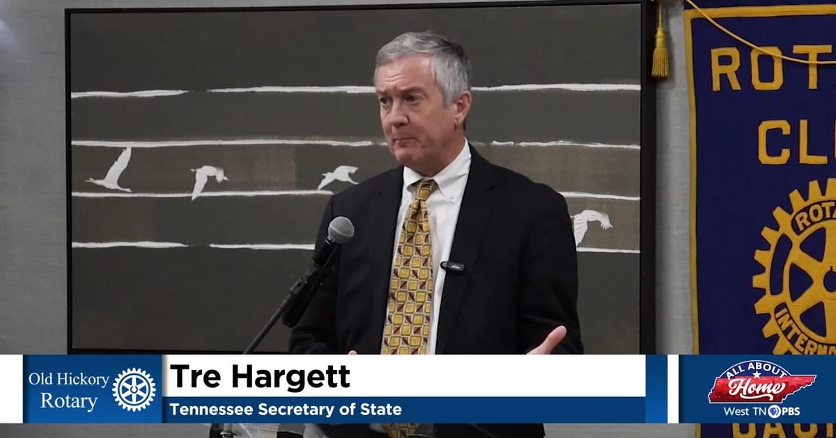 WLJT: In the Community | Old Hickory Rotary Club: Tre Hargett | Season ...
