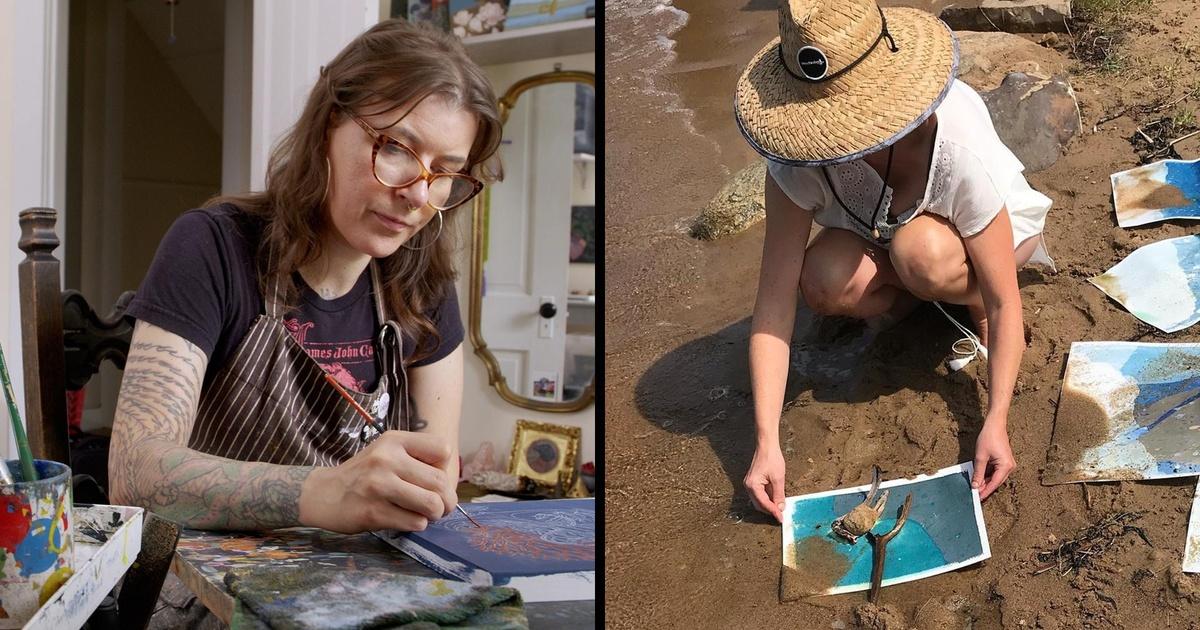 arts IN focus | Painter Erica Peebus & Cyanotype Artist Erin Patton ...