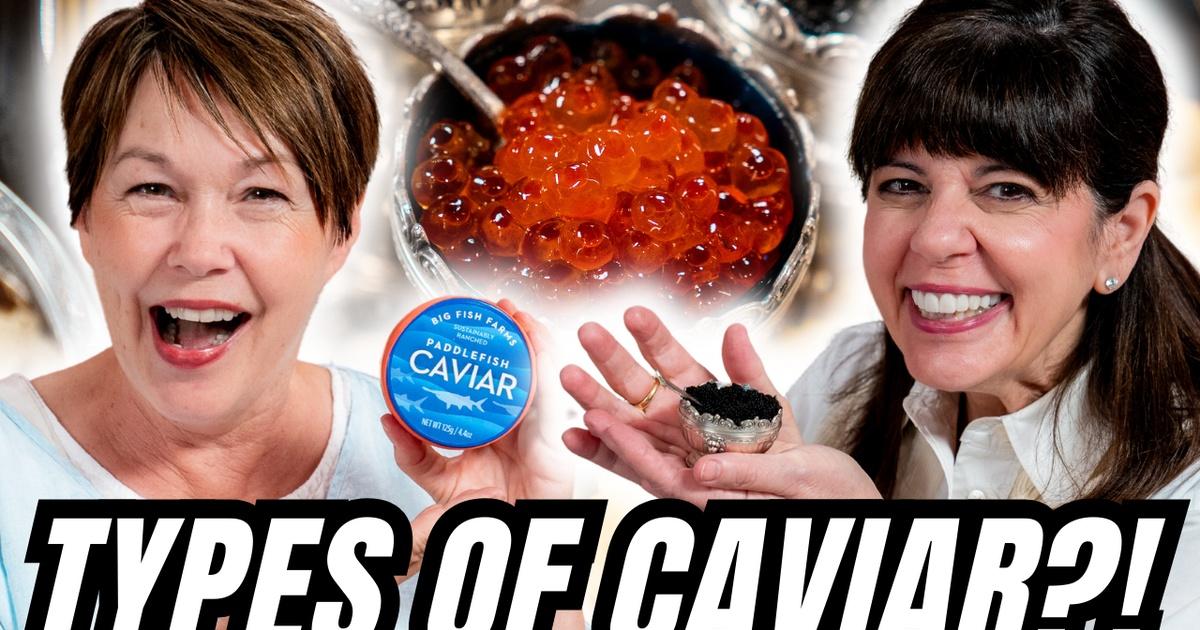 The Baking Journal | Caviar 101: Paddlefish, Salmon, and More! | Season ...