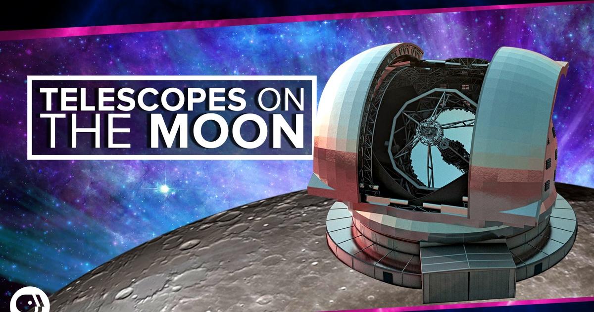 PBS Space Time | Telescopes on the Moon | Season 2 | Episode 43 | PBS