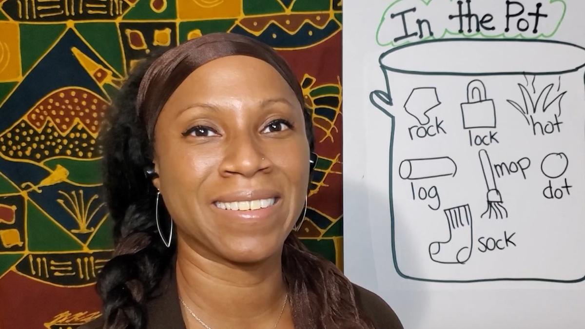 MIDDLE VOWEL SOUNDS AND BLENDING SOUNDS | Let's Learn | NJ PBS