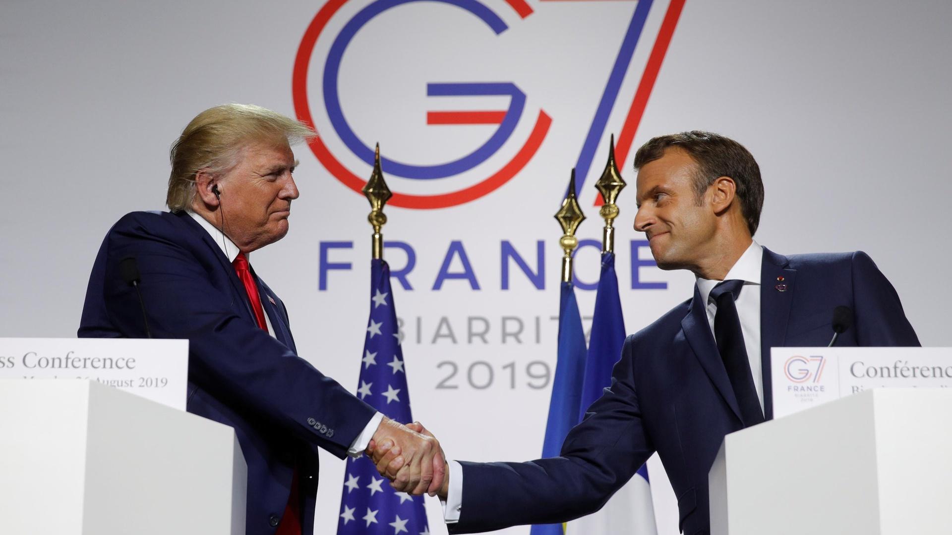 Trump praises G-7 'unity' but diverges on major policies | PBS NewsHour ...