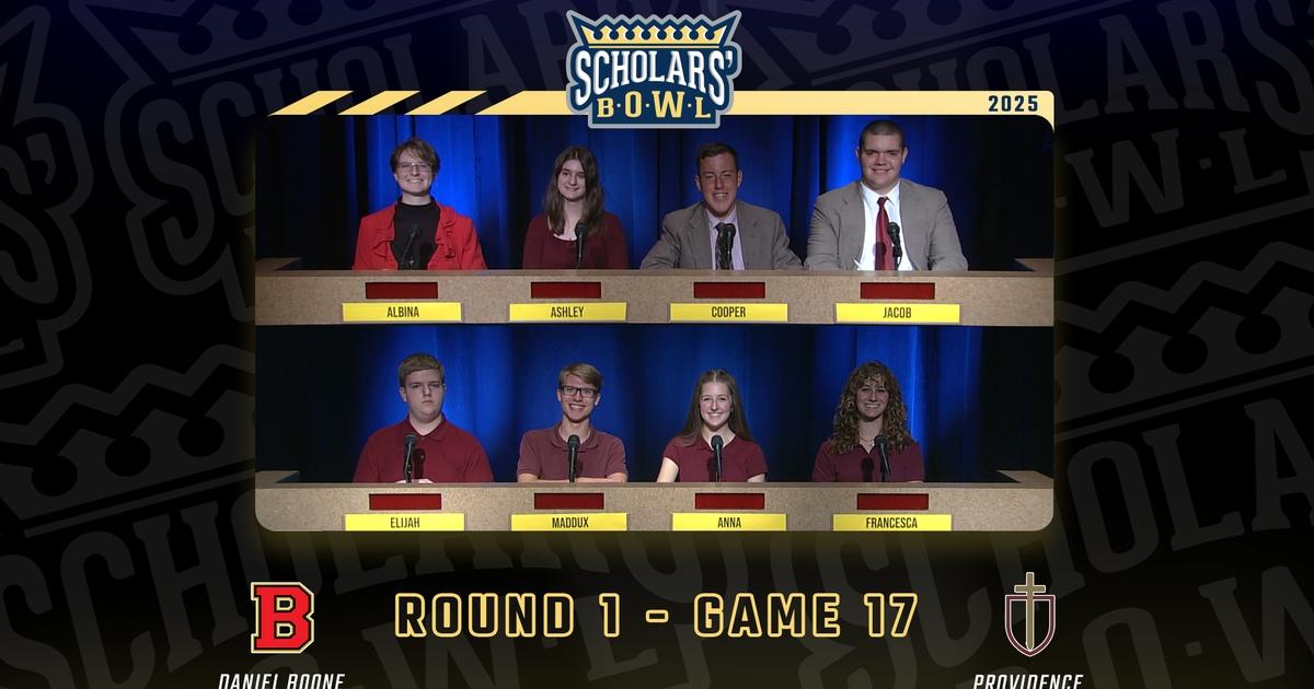 Scholars' Bowl | Round 1 Game 17 | Daniel Boone vs Providence | Season ...