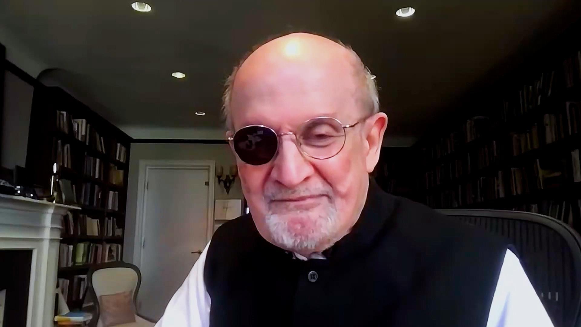 Salman Rushdie Discusses His First Work of Fiction Since Near-Fatal ...
