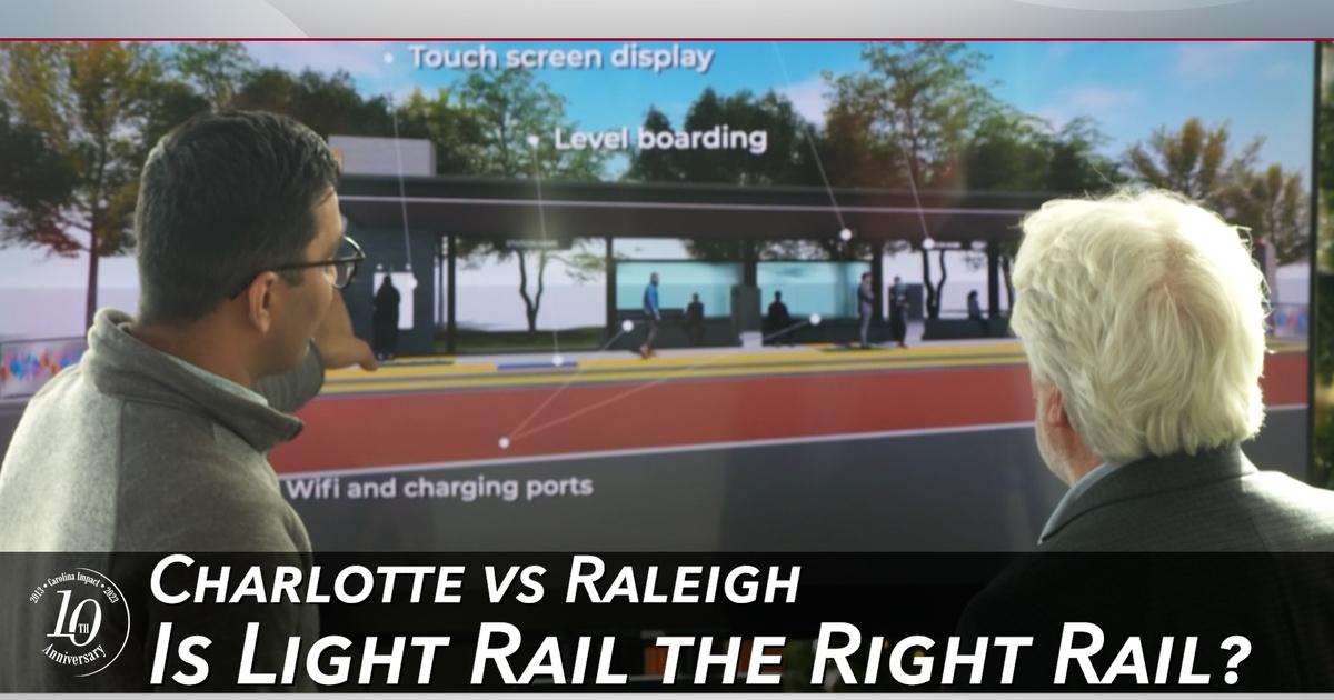 Carolina Impact | Is Light Rail the Right Rail? Charlotte vs Raleigh ...