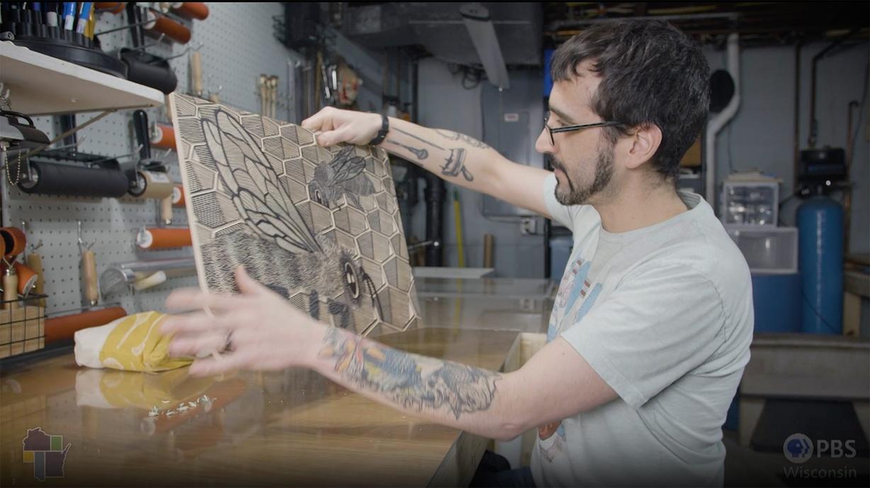 The Printmaker's Process | Watch on PBS Wisconsin