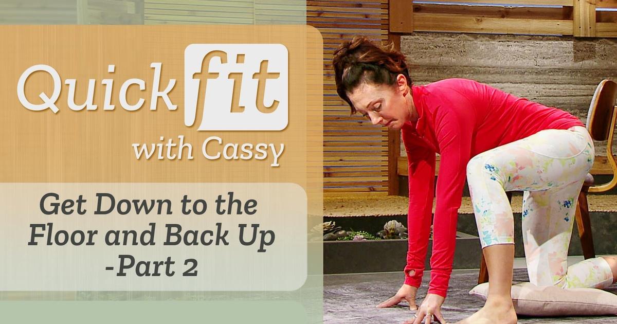 Quick Fit with Cassy | Get Down to the Floor & Back Up – Part 2 | Season 26 | Episode 8 | PBS