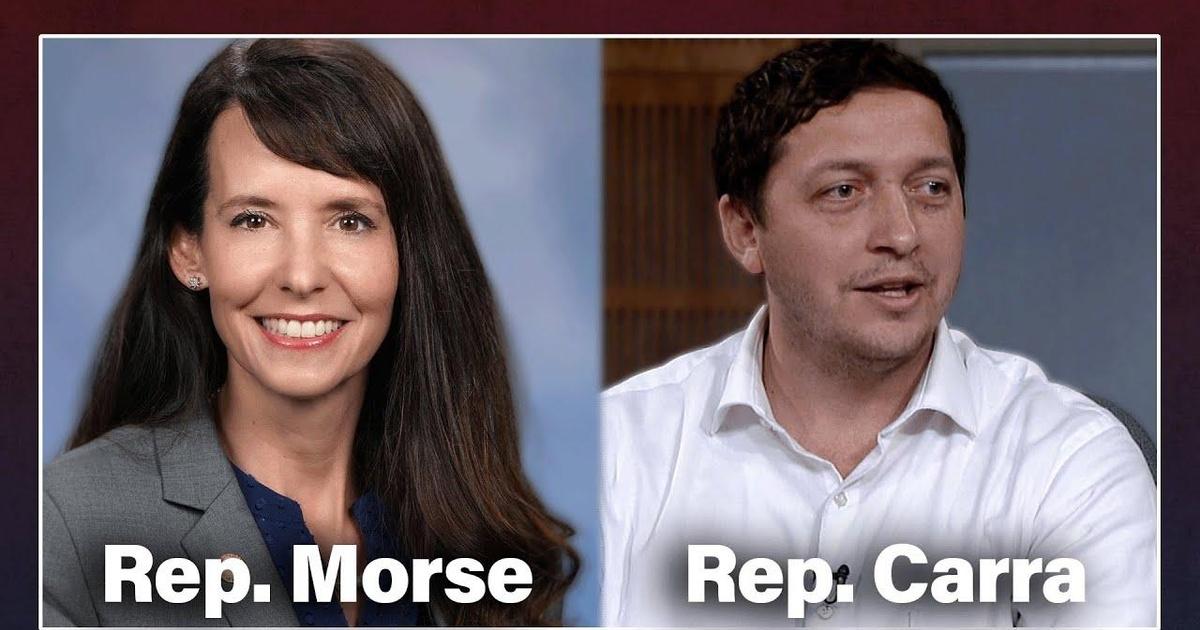 Politically Speaking | Rep. Christine Morse and Rep. Steve Carra ...