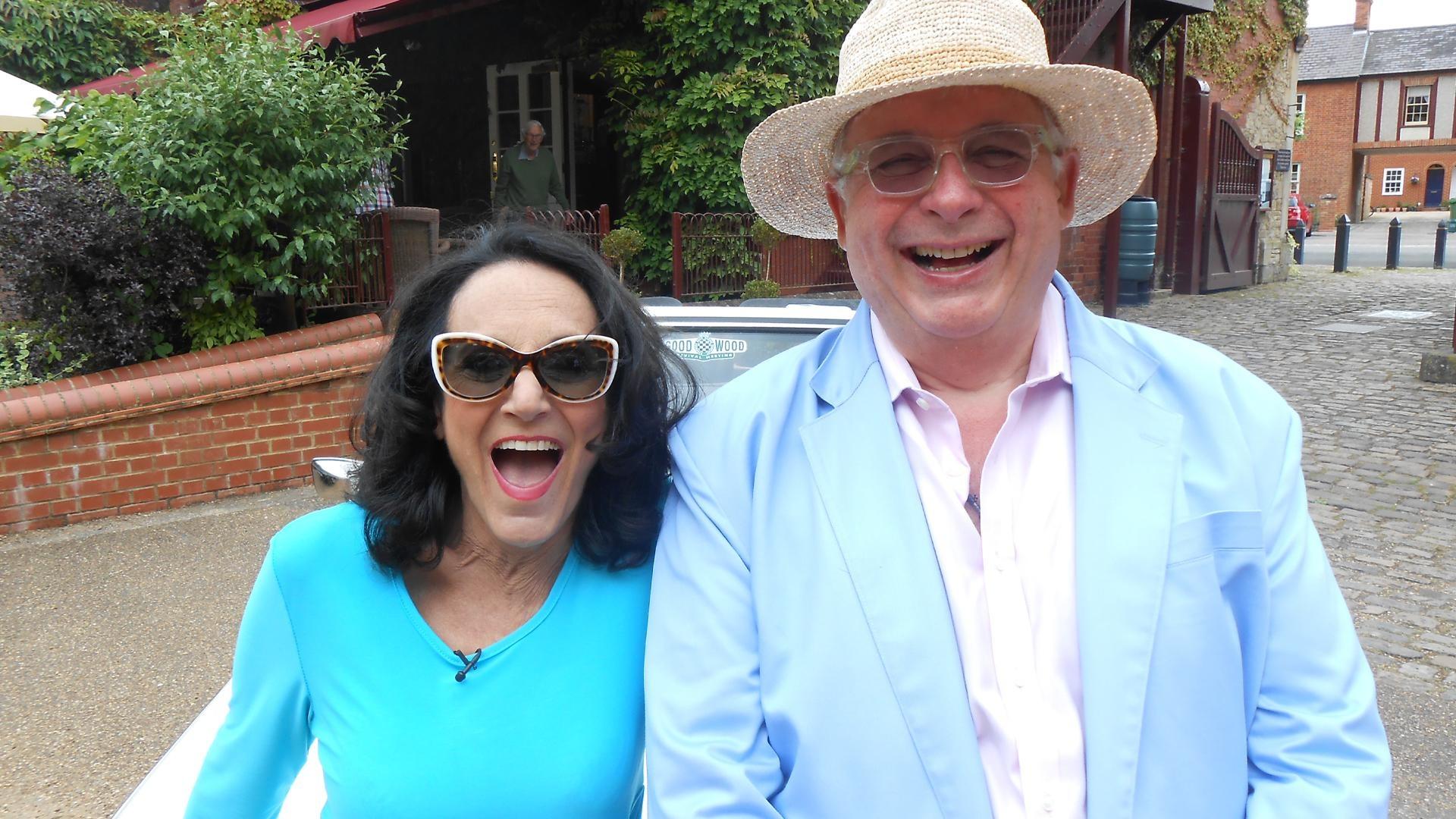 Lesley Joseph and Christopher Biggins | Celebrity Antiques Road Trip ...