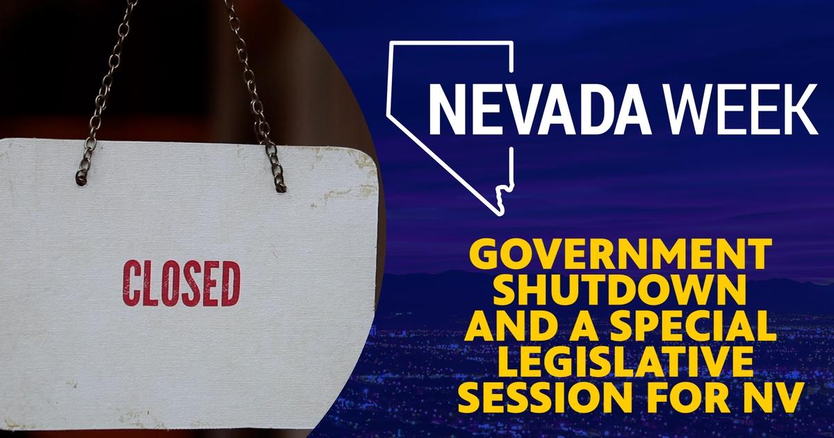 Nevada Week | Government Shutdown and a Special Legislative Session for ...