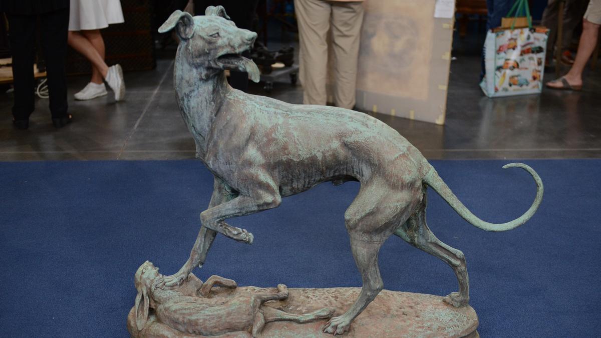 Appraisal: 1882 Victor Chemin Bronze Hound & Hare | Antiques Roadshow ...