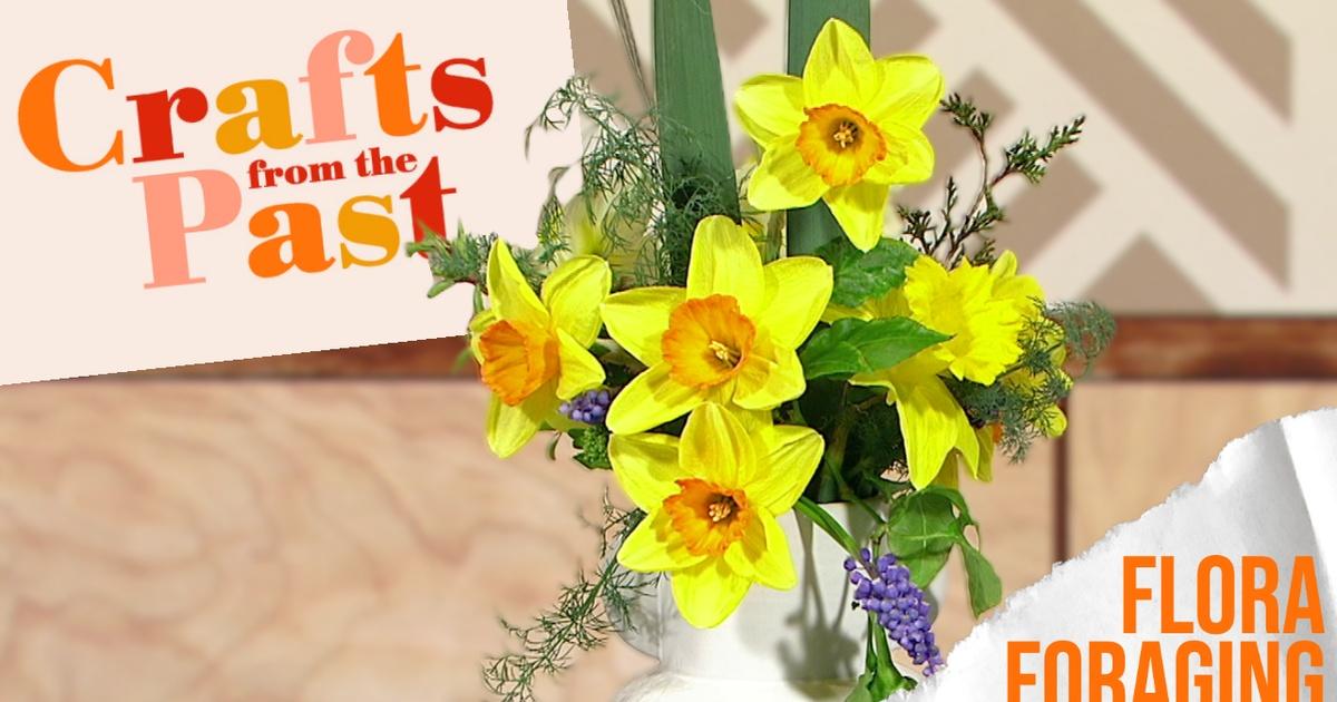 Crafts From the Past | Flora Foraging | Season 1 | Episode 103 | PBS
