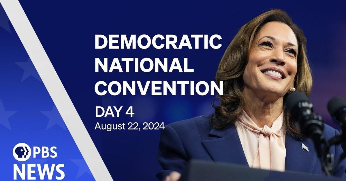 PBS News Hour | 2024 Democratic National Convention | DNC Night 4 | PBS ...