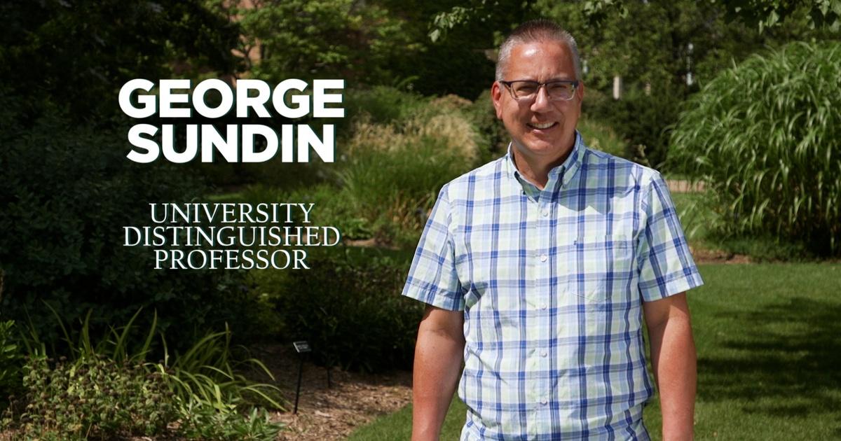 MSU Video | George Sundin|University Distinguished Professor | PBS