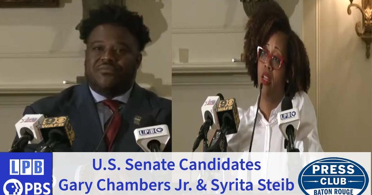 Press Club | Syrita Steib & Gary Chambers Jr. | US Senate Candidates ...