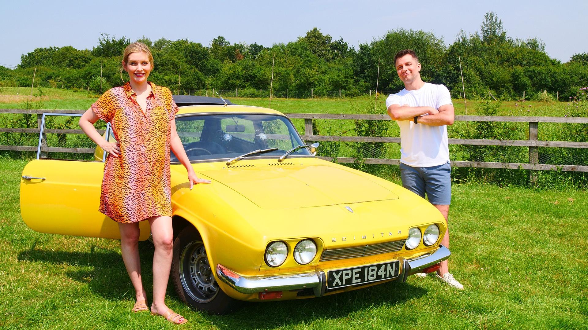 Rachel Riley and Pasha Kovalev | Celebrity Antiques Road Trip ...