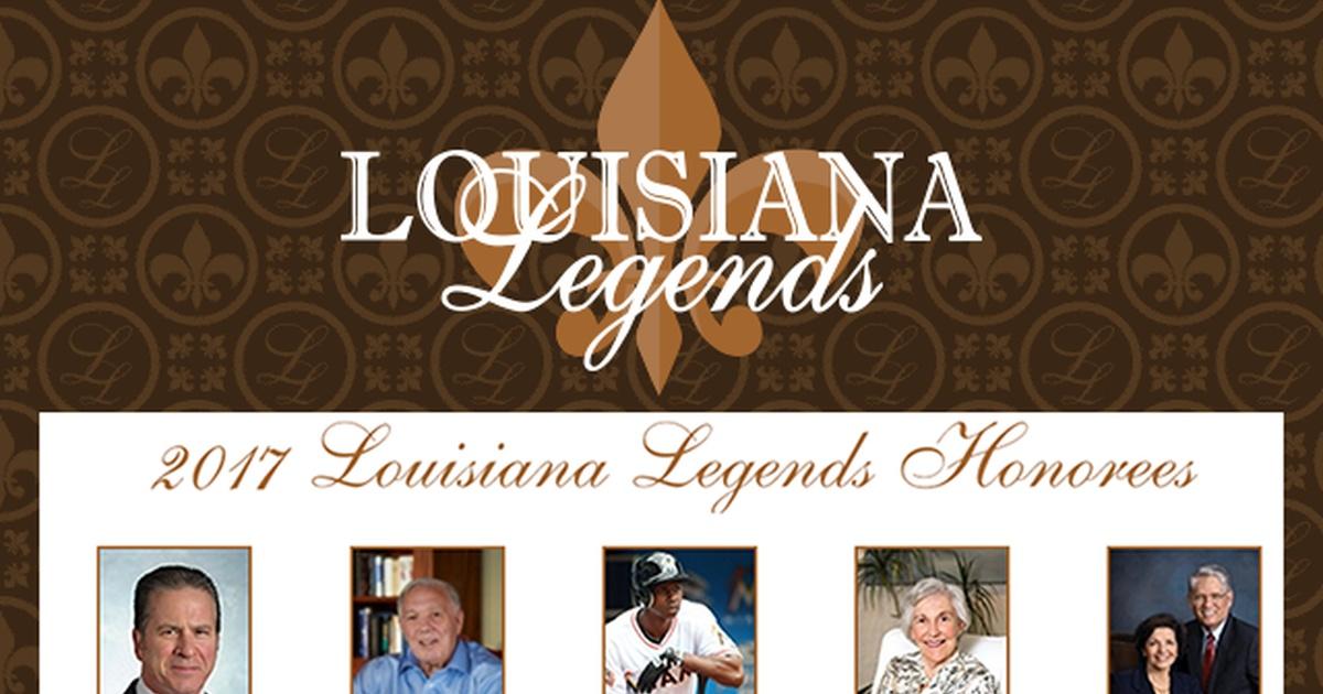 Louisiana Legends | 2017 Louisiana Legends Gala | Season 2017 | Episode ...