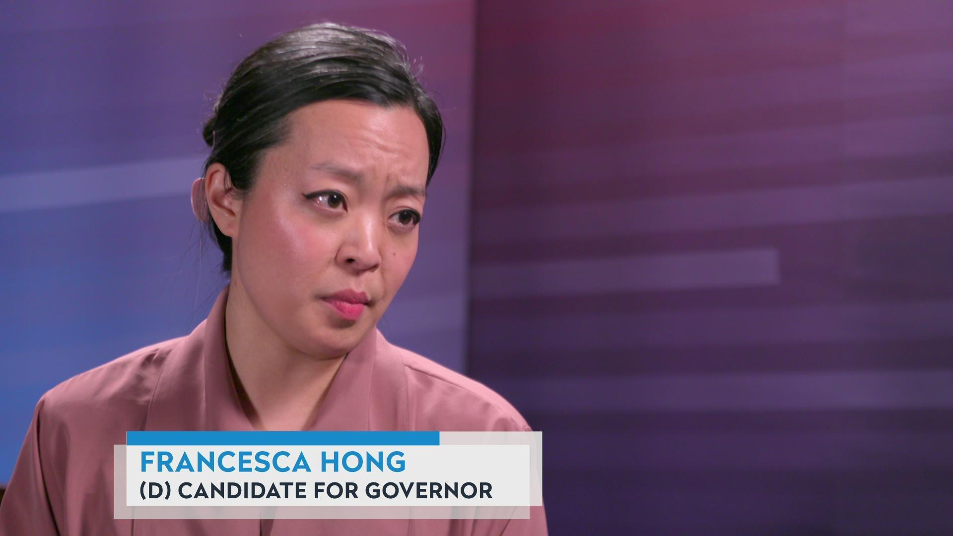 Francesca Hong on issues in Wisconsin's 2026 governor's race