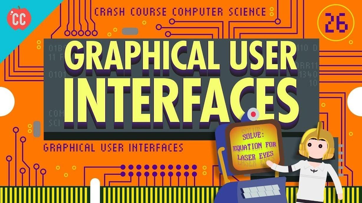 Graphical User Interfaces Crash Course Computer Science 26 Watch On 