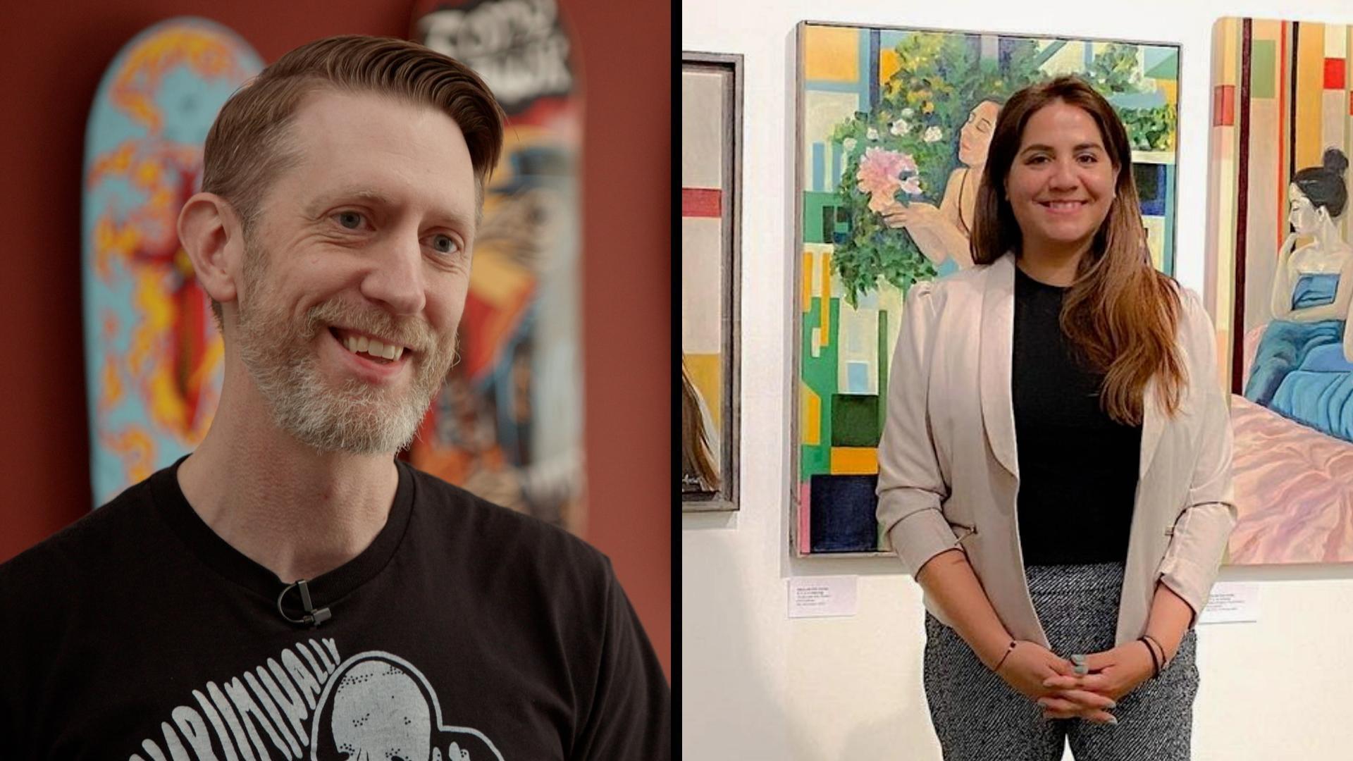 Artist / Skateboarder Tim Baron & Painter Maria Arrieta | arts IN focus ...