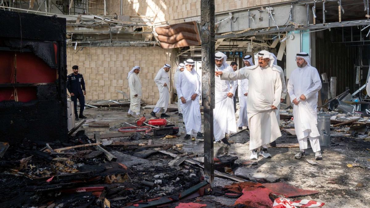Iranian strikes hit Kuwait's largest airport amid ceasefire | PBS News ...