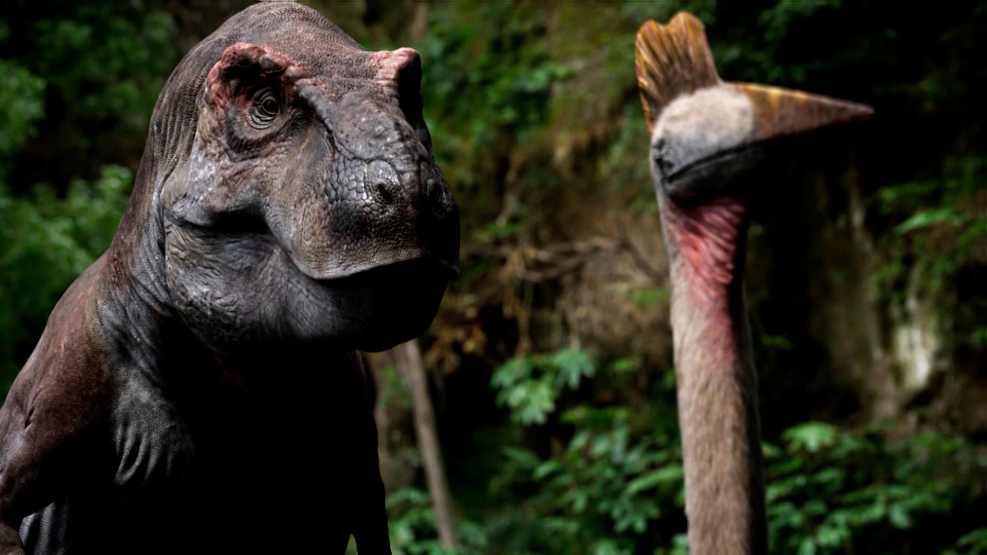 T. Rex Ambush | Walking with Dinosaurs | THIRTEEN - New York Public Media