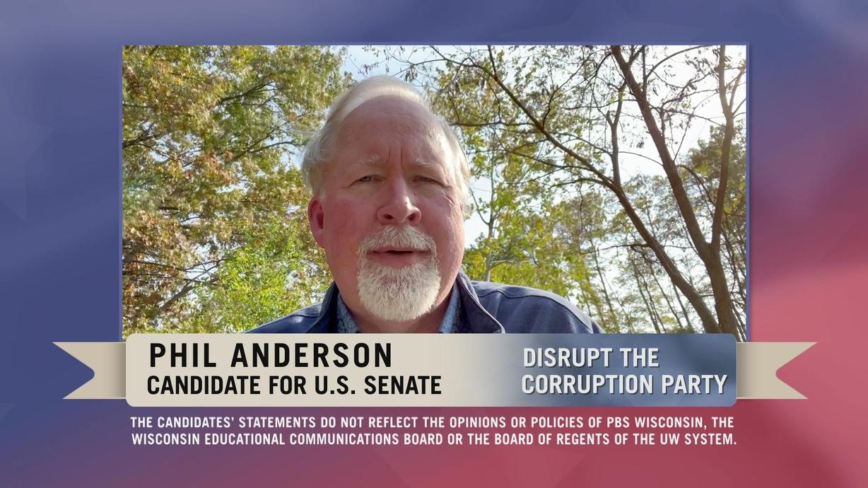 2024 Candidate Statement: Phil Anderson, US Senate | Watch PBS ...