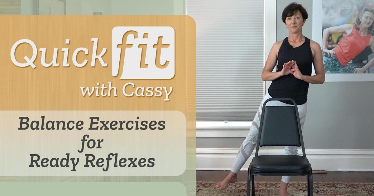 Quick Fit with Cassy | Balance Exercises for Ready Reflexes | Season 2 ...