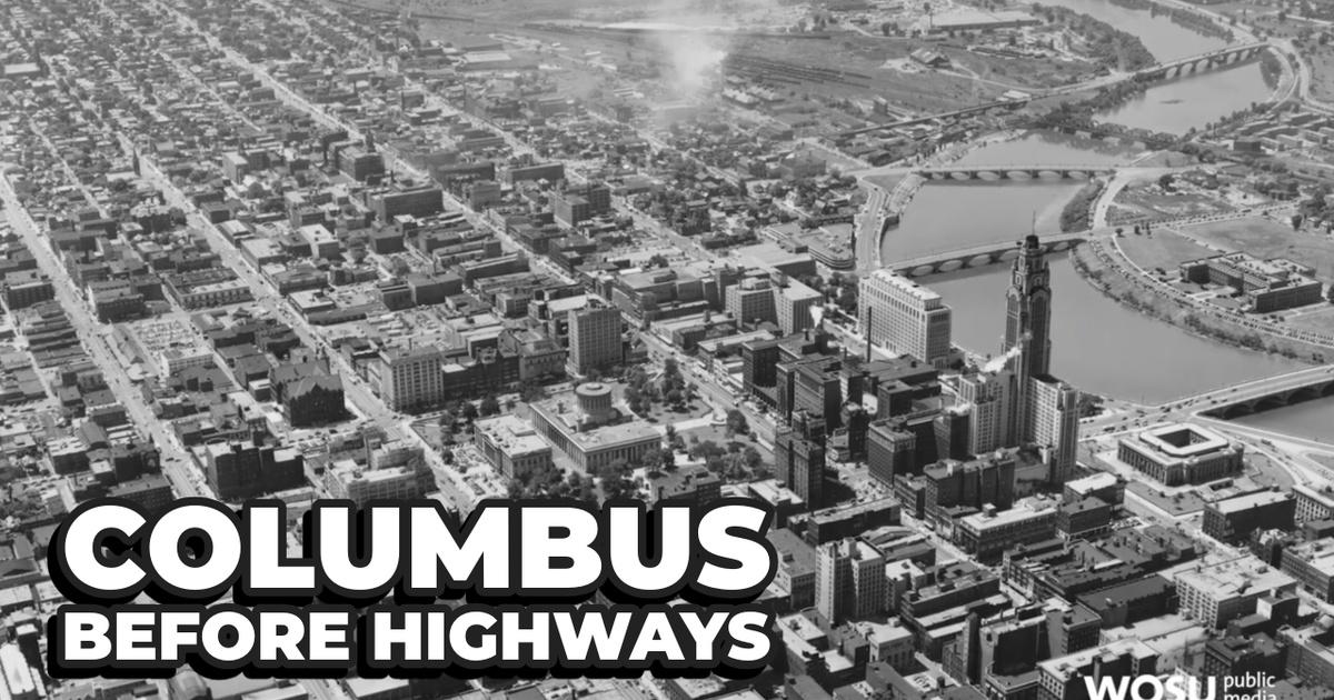 Columbus Neighborhoods | Columbus Before Highways: 1950 Aerial ...