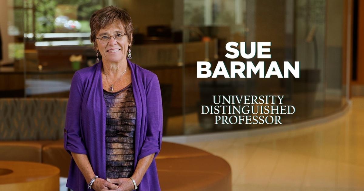MSU Video | Susan Barman|University Distinguished Professors | PBS