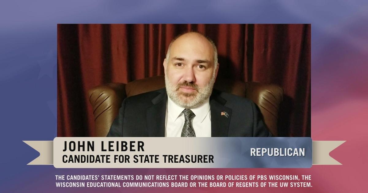 PBS Wisconsin Public Affairs | 2022 Candidate Statement: John Leiber | PBS