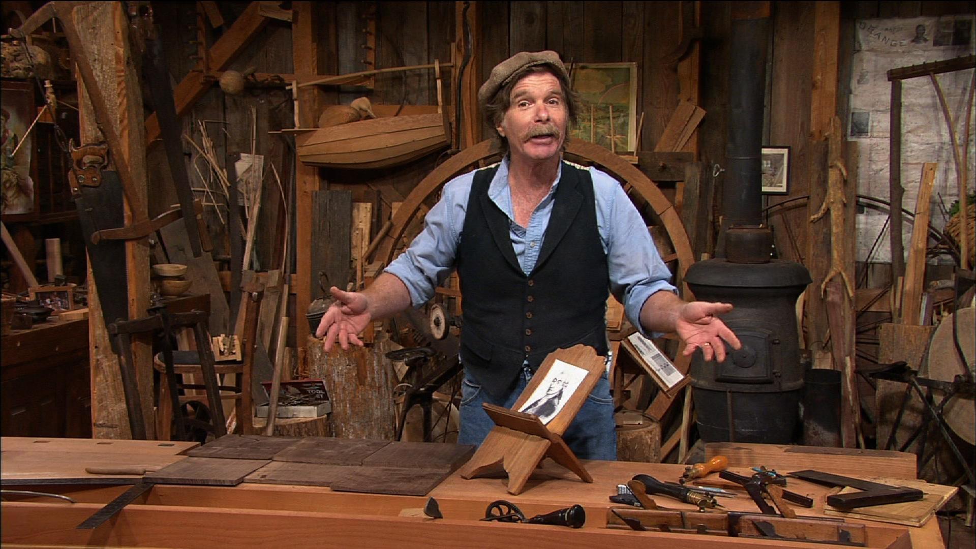 The Roubo Bookstand Promo 37th Season | The Woodwright's Shop | NJ PBS