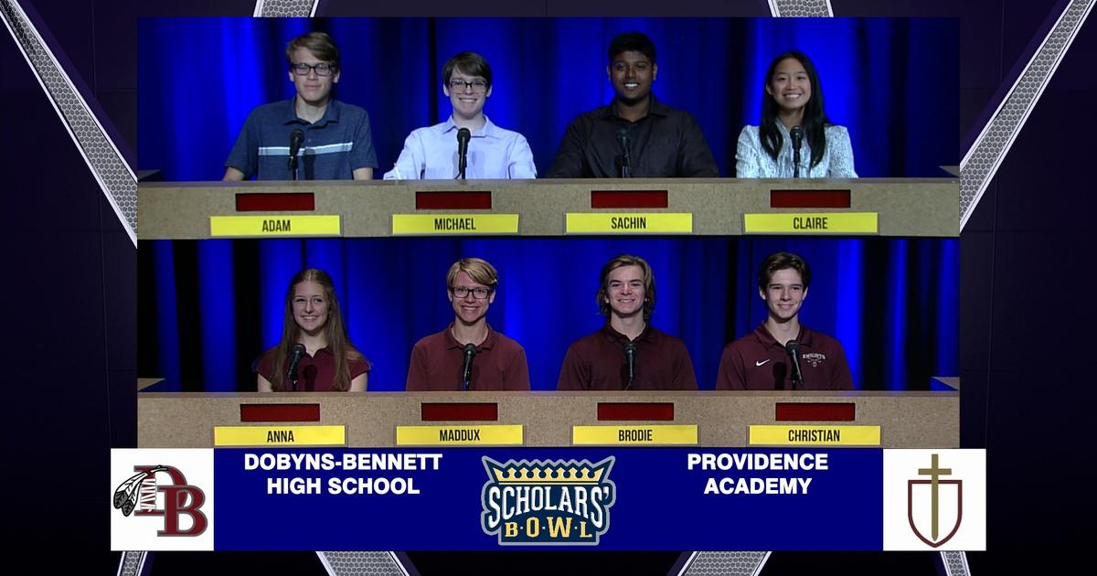 Scholars' Bowl | Dobyns-Bennett vs Providence Academy | Season 40 ...