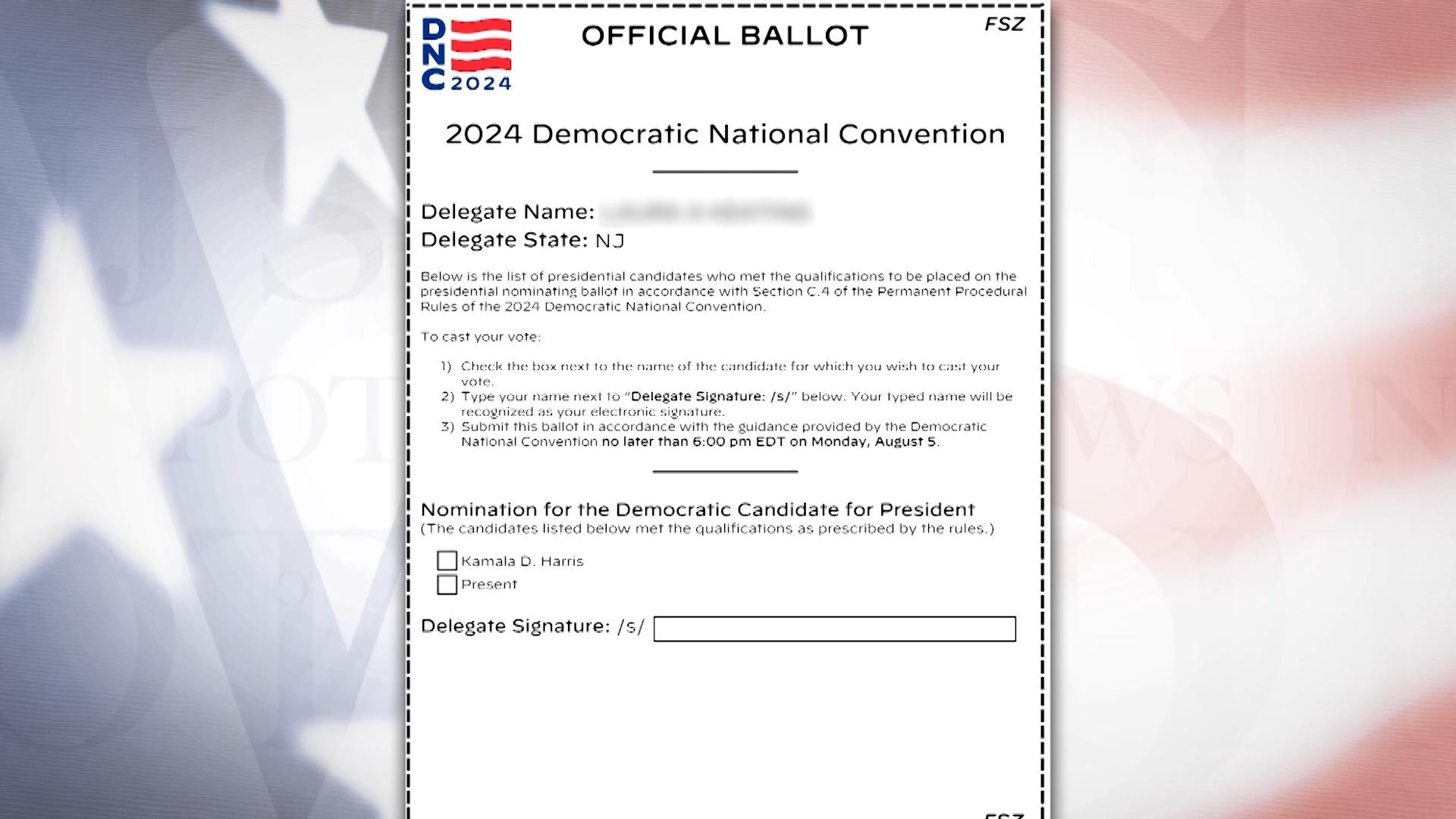 Democrats begin roll call vote, Harris is sole nominee | NJ Spotlight ...