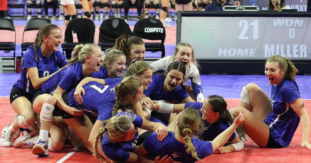 High School Activities | 2022 A Volleyball | Miller vs. Elkton-Lake ...