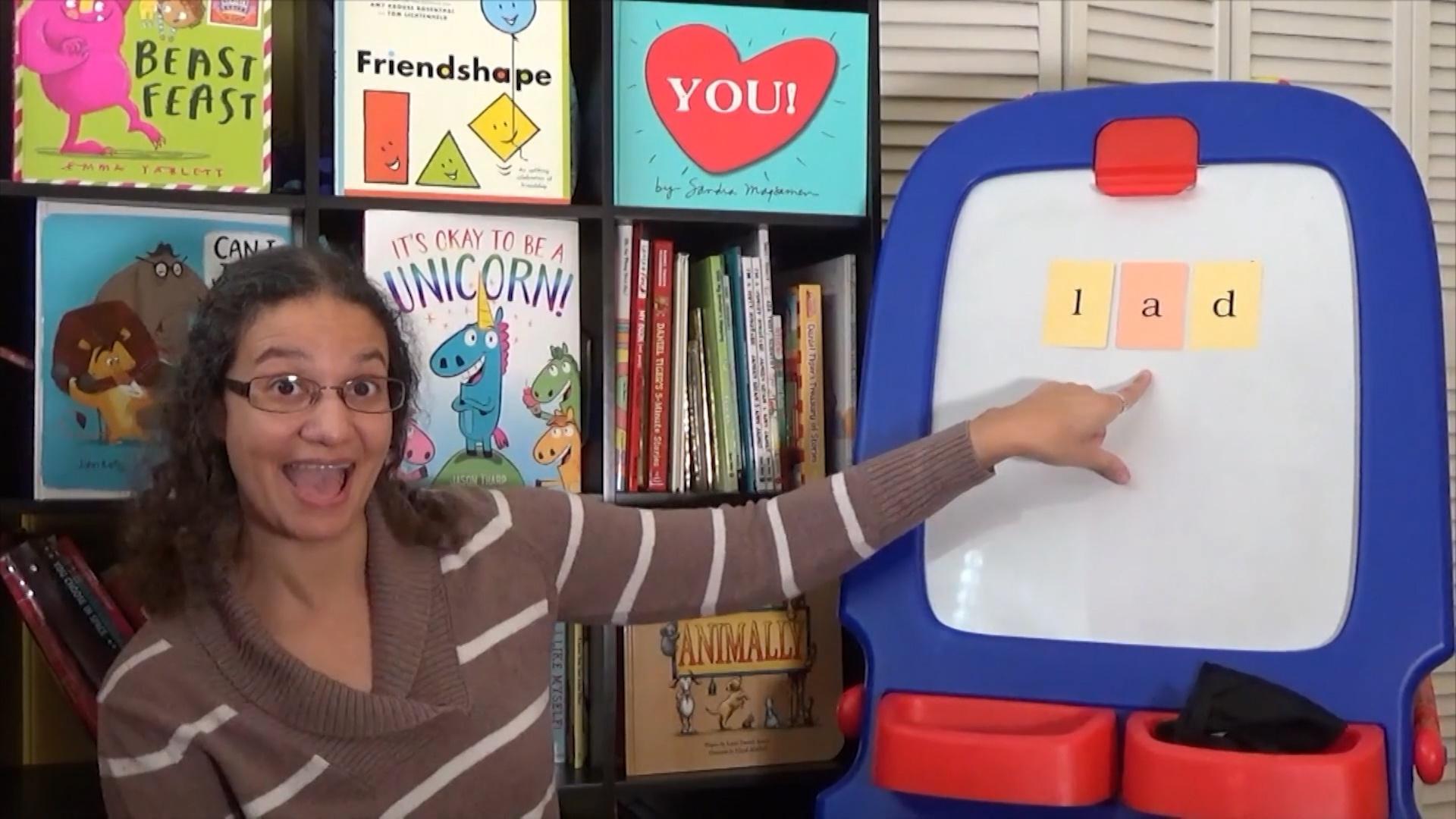 BLEND AND DECODE INITIAL SOUNDS WITH L | Let's Learn | NJ PBS