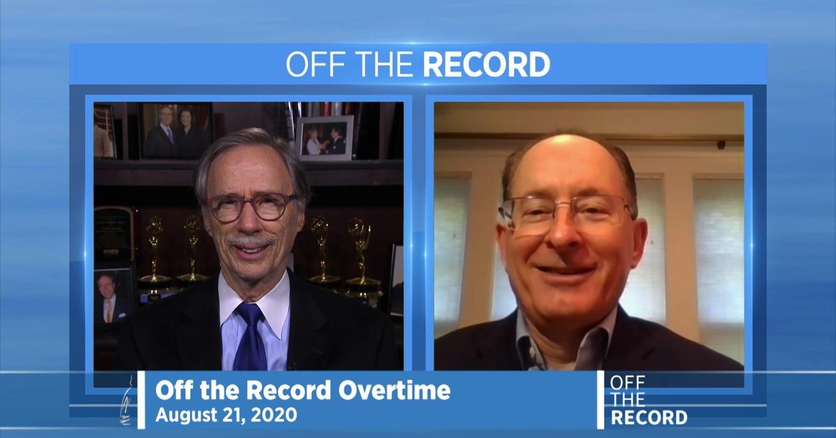 Off the Record | Aug. 21, 2020 - Dr. Michael Rice | OTR OVERTIME ...