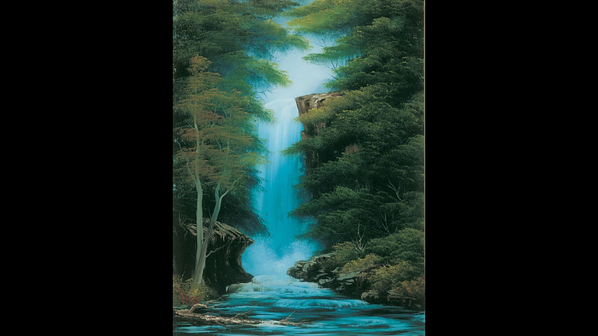 Graceful Waterfalls | The Best of the Joy of Painting with Bob Ross ...