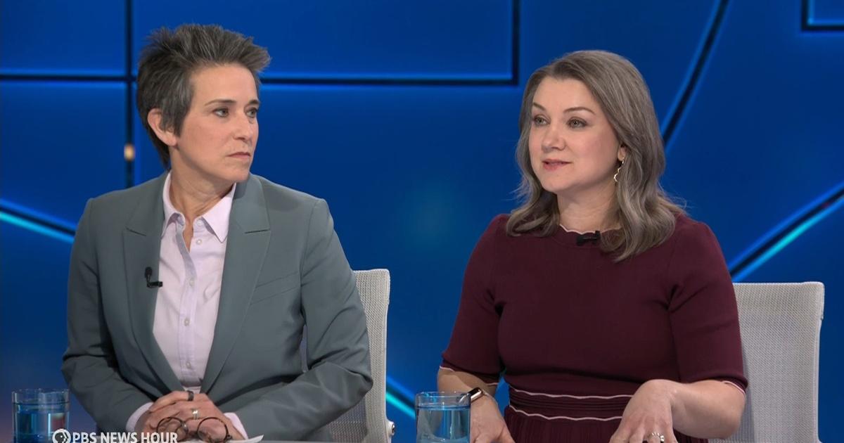 PBS News Hour | Tamara Keith and Amy Walter on Dems split on opposing ...