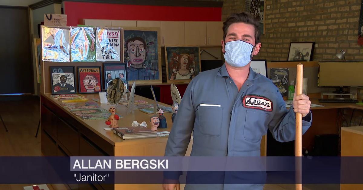 Chicago Tonight | Anonymous Artist Dont Fret Turns Office Space into ...