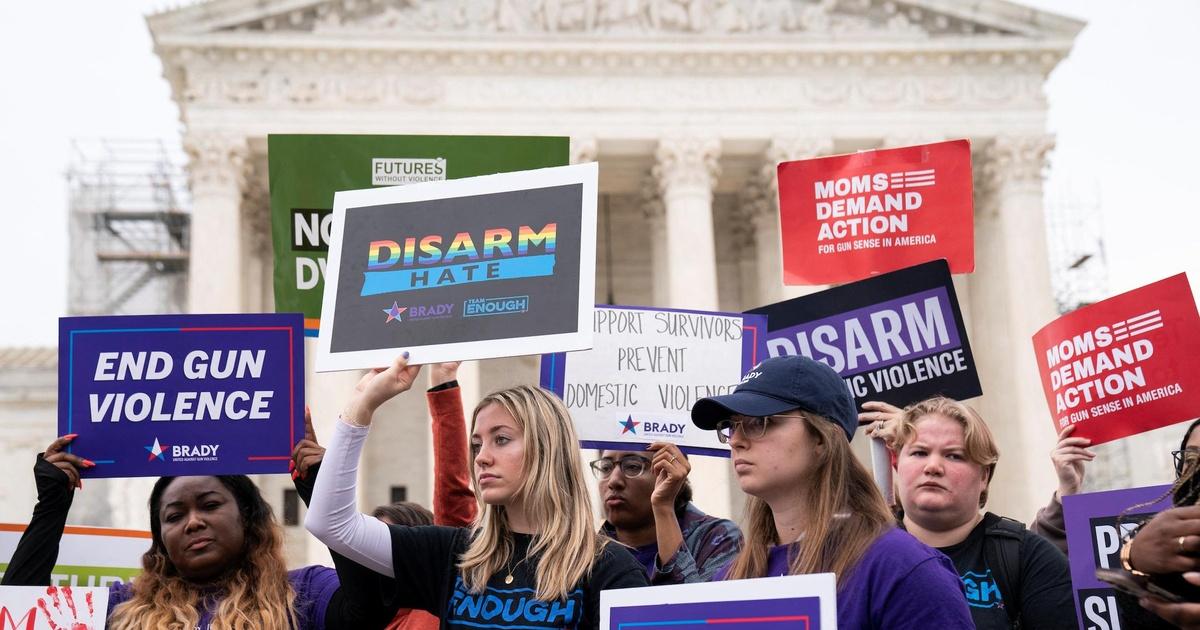 PBS NewsHour | Supreme Court considers domestic violence gun ban case ...