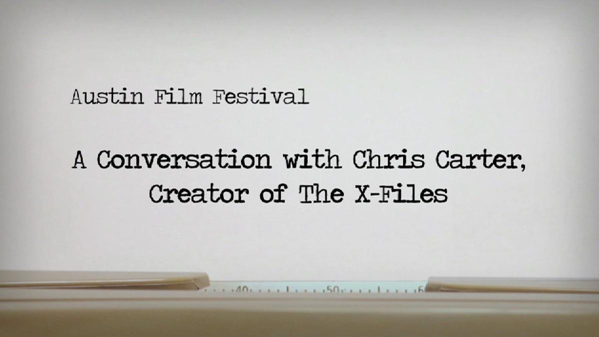 A Conversation With Chris Carter, Creator Of The X-Files | On Story ...