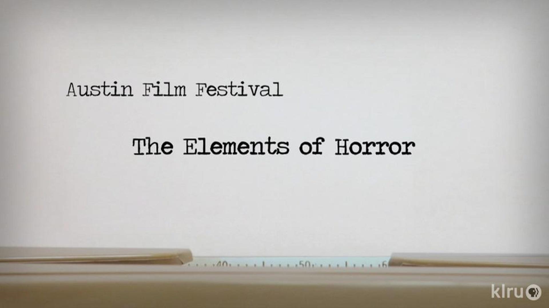 Elements Of Great Horror | On Story | ALL ARTS
