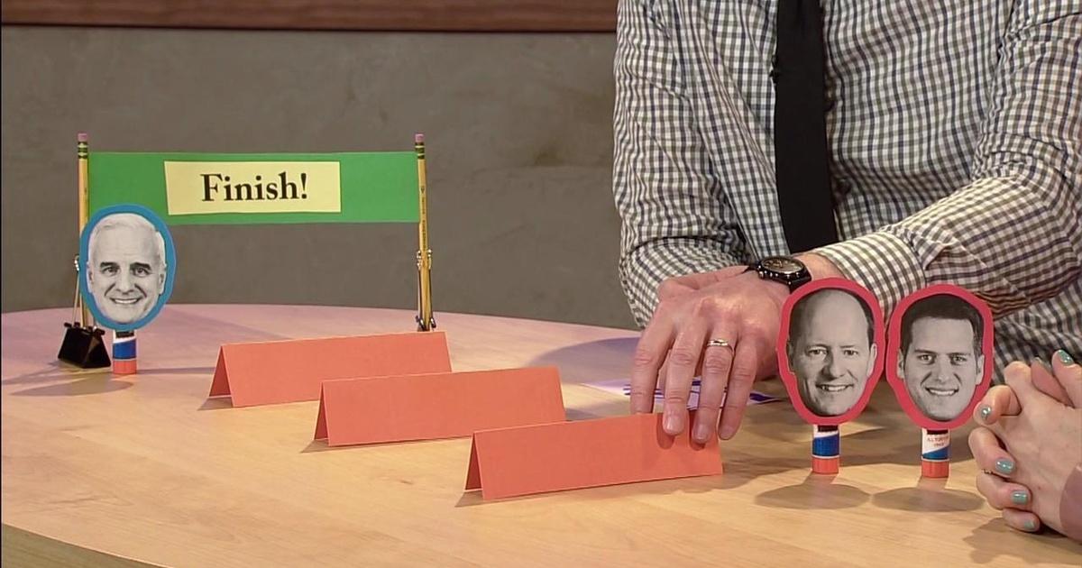 Almanac | The Wrap: Mary and David Play With Political Props | PBS