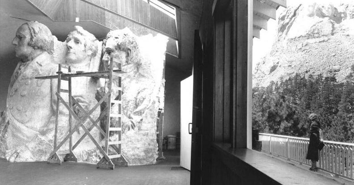 Images of the Past | Mount Rushmore Models - 1927-1941 | Season 1 ...