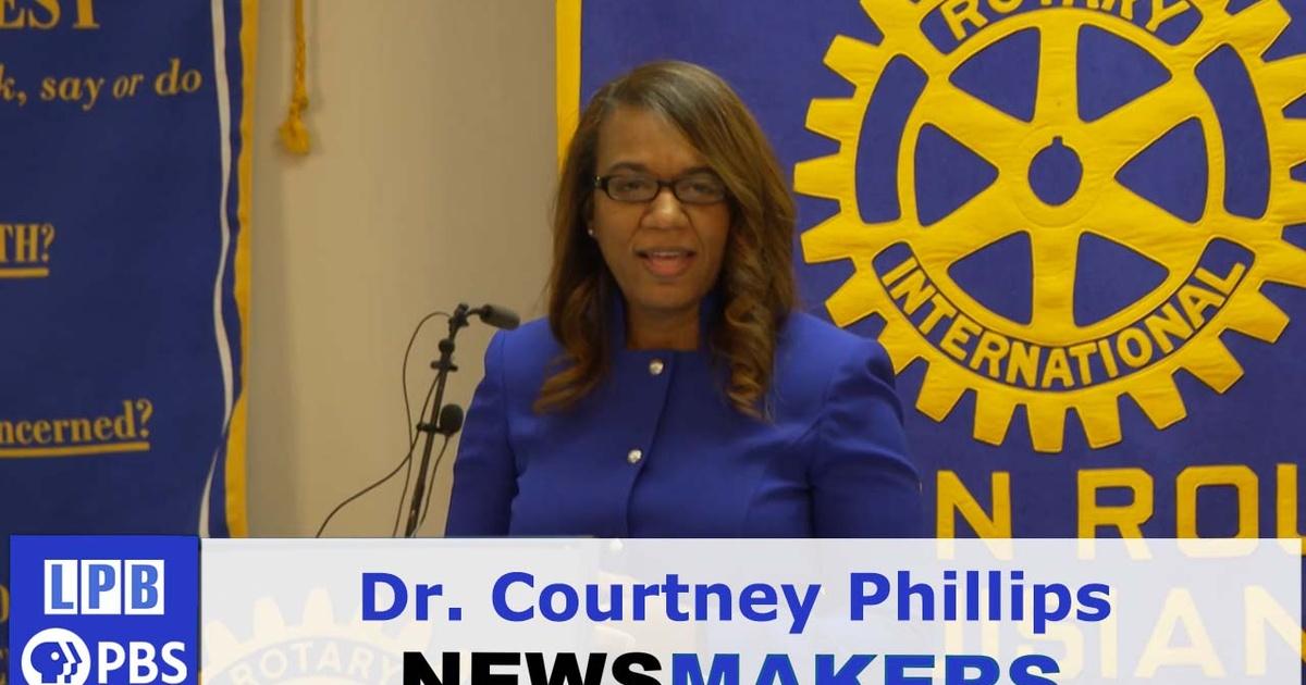 Newsmakers | Secretary of LDH | Dr. Courtney Phillips| 02/09/2022 ...