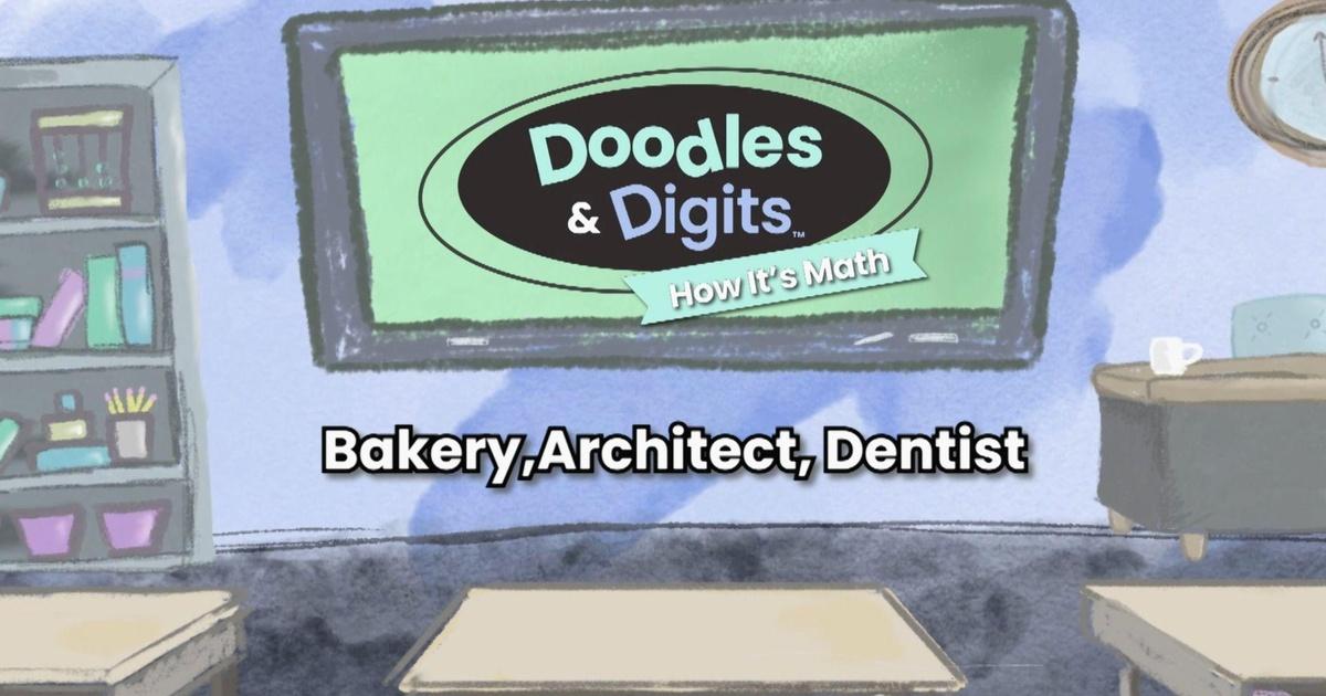 DOODLES AND DIGITS: How It's Math | Bakery, Architect, and Dentist | Episode 1 | PBS