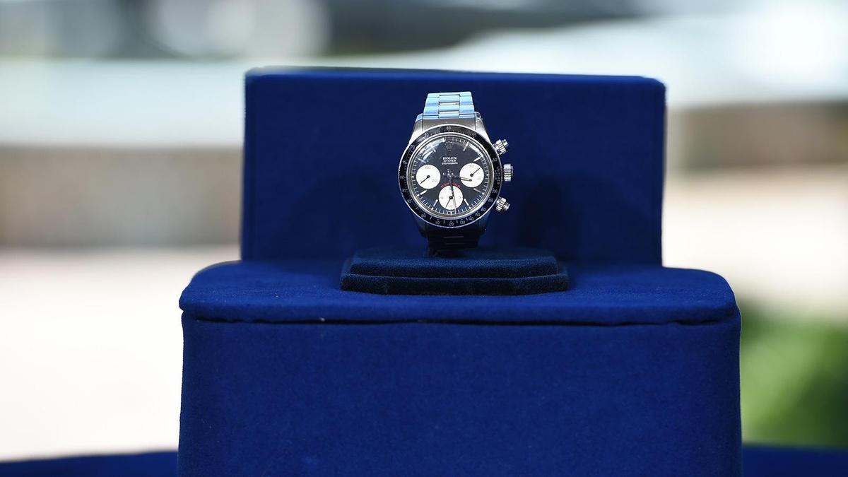 Appraisal: 1980 Rolex Daytona “Big Red” Watch | Antiques Roadshow ...