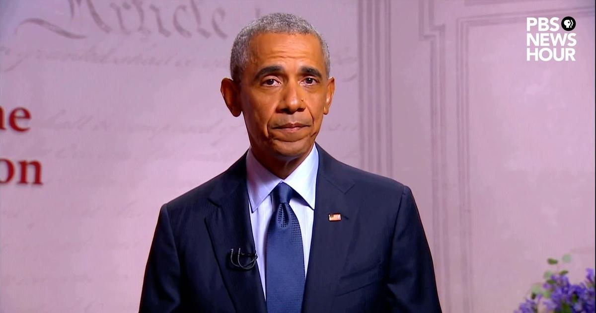 PBS News Hour | Barack Obama’s full speech | 2020 DNC Night 3 | PBS