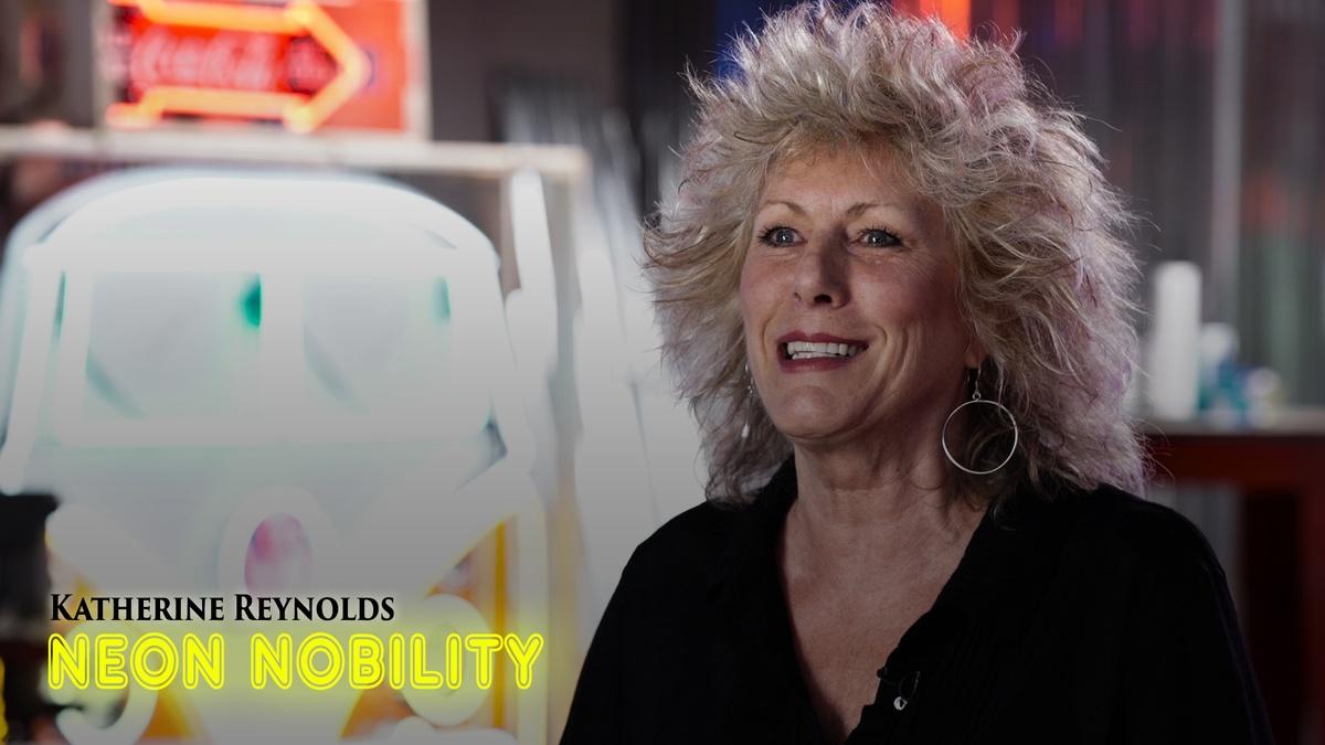 Katherine Reynolds: Neon Nobility | Gallery America | ALL ARTS
